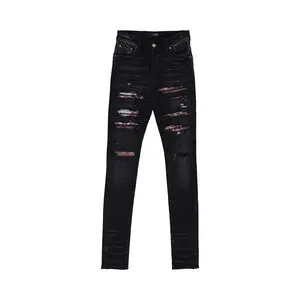 Amiri Tie Dye Bandana Thrasher Jeans - Black