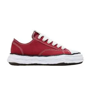 Mihara Yasuhiro Peterson 23 Og Sole Canvas Low - Red
