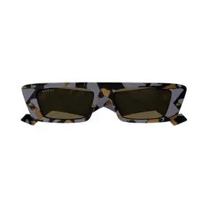 Gucci Flattop Frame Sunglasses - Brown