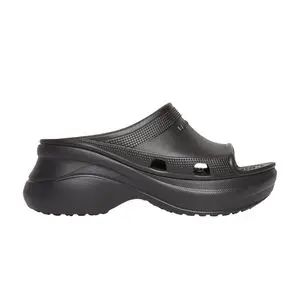 Balenciaga Crocs X Pool Slide Sandal - Black