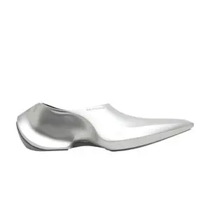 Balenciaga Silver Tone Shoes For Men