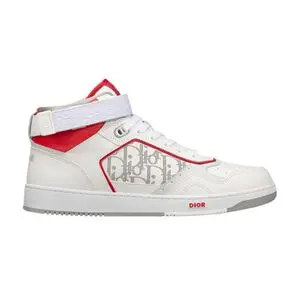 Dior B27 High Top Sneakers - White