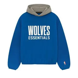 Fear Of God X Nba Minnesota Timberwolves Hoodie - Blue