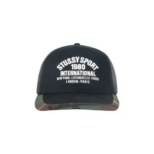 StÜssy Trucker International Snapback - Black
