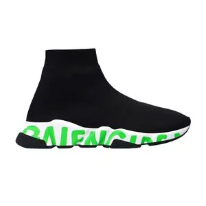 Women's Balenciaga Black White Sneakers