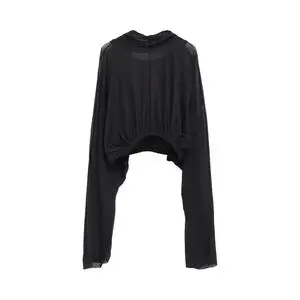 Rick Owens Cropped Hooded Tunic