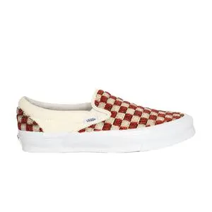 VANS One Block Down X Classic Slip-on Lx 'dog Days Bonfire - Red