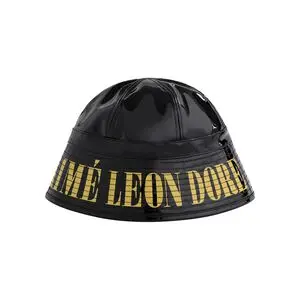 Aimé Leon Dore Patent Leather Bucket Hat - Black