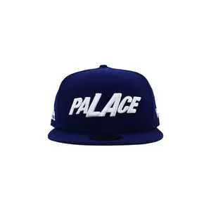 PALACE X New Era La Fitted Cap - Blue