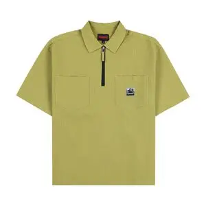 PLEASURES Electron Zip Polo