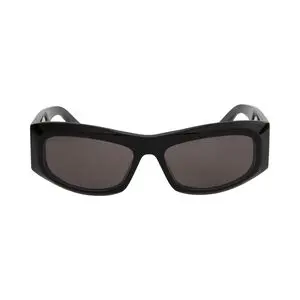 Balenciaga Signature Square Sunglasses - Black