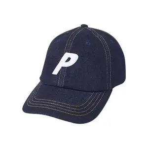 PALACE Denim Six-panel Cap - Blue