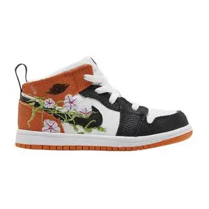 JORDAN 1 Mid Td 'floral - Orange