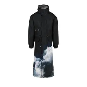 Alexander McQueen Storm Sky Printed Parka