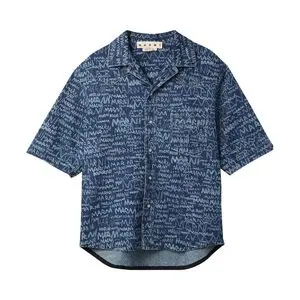 Marni Pencil Logo Western Shirt