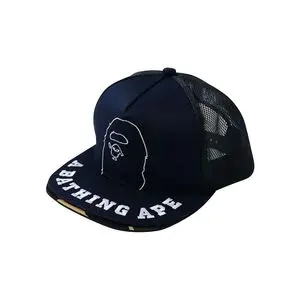 A BATHING APE Double Visor Mesh Cap - Blue