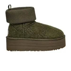 UGG Classic Mini Platform Felted Boots