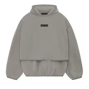 Women's Grey Fleece Hoodies