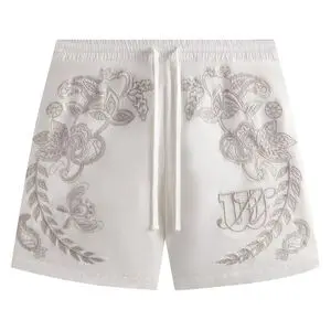 Kith X Wilson Embroidered Active Short - White