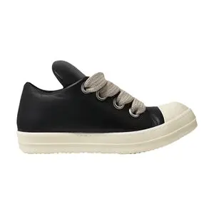 Rick Owens Hollywood Jumbo Laced Low Top Sneakers - Black