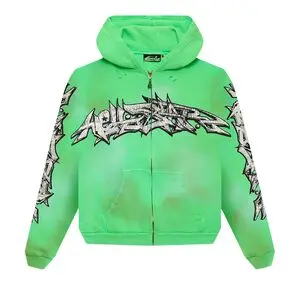HELLSTAR Graffiti Zip-up Hoodie