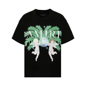 Amiri Airbrush Cherub Tee - Black