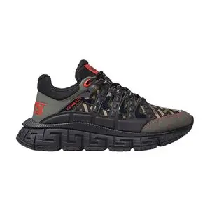 Versace Trigreca Sneakers - Black