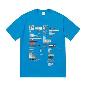 Supreme Cutouts Tee - Blue
