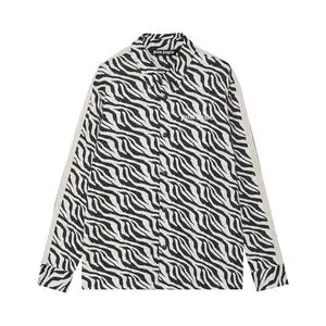 Palm Angels Zebra Jacquard Shirt