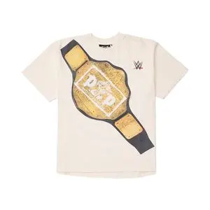 HELLSTAR X Wwe P2p Heavyweight Championship T-shirt - White