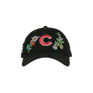 New Era X Takashi Murakami Cubs 9twenty Strapback Hat - Black