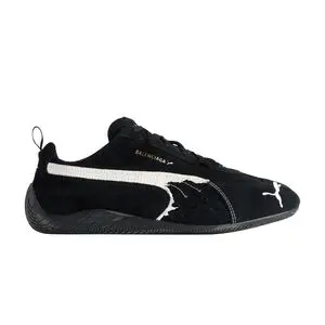 Balenciaga X Puma Speedcat Suede Sneakers - Black