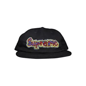 Supreme Gonz Logo 6-panel Cap - Black