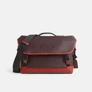 COACH League Bike Bag - Black Copper/oxblood