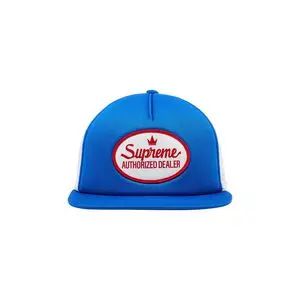 Supreme Authorized Mesh Back 5-panel Hat - Blue