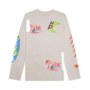 Heron Preston Global Collage Long-sleeve Tee