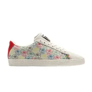 PUMA Suede Pwr Thru Peace Europe - White