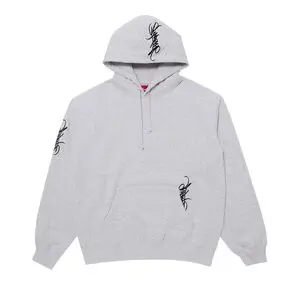 Supreme Tag Hooded Sweatshirt - Grey