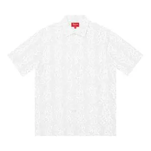 Supreme Chainstitch Chiffon Shirt - White