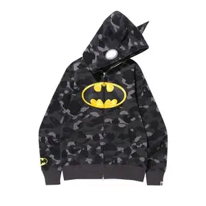 A BATHING APE X Dc Batman Color Camo Full Zip Hoodie #1