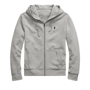 Polo Ralph Lauren Long-sleeve Full Zip Hoodie - Grey