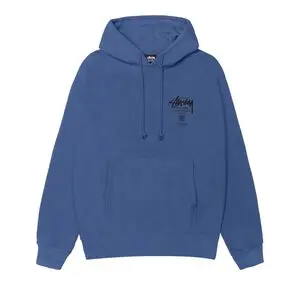 StÜssy World Tour Hoodie - Blue
