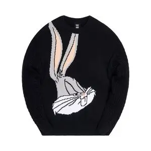 Kith X Looney Tunes Bugs Bunny Crewneck - Black