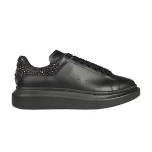 Alexander McQueen Oversized Low Top Sneaker With Crystal Embellishments