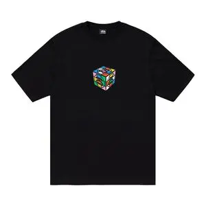 StÜssy Cube Tee - Black