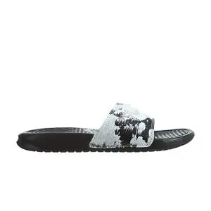 Nike Benassi Jdi Print Slide - Black