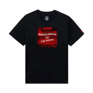 ANTI SOCIAL SOCIAL CLUB X Wwe Wrestlemania Las Vegas Tee - Black