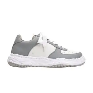 Mihara Yasuhiro Wayne Og Sole Leather Low Sneakers - Grey