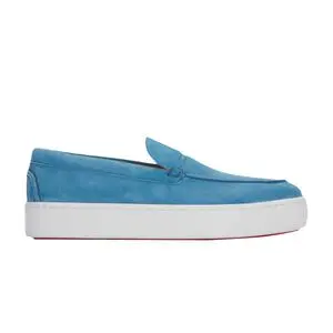CHRISTIAN LOUBOUTIN Paqueboat Flat Panorama - Blue