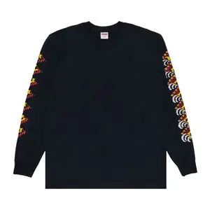Supreme Strawberries Long-sleeve Tee - Blue